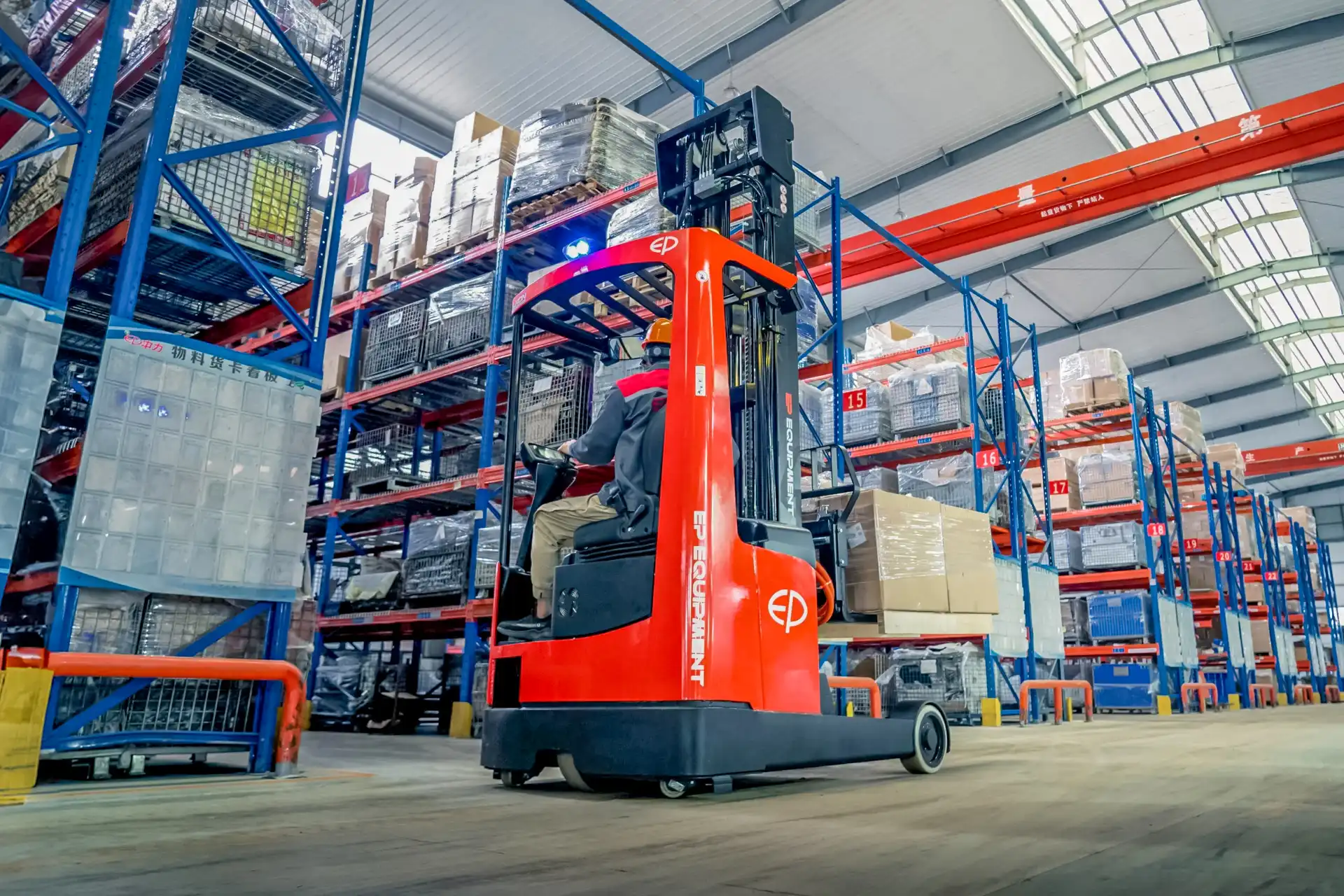 High-Performance Reach Trucks for Efficient Warehousing